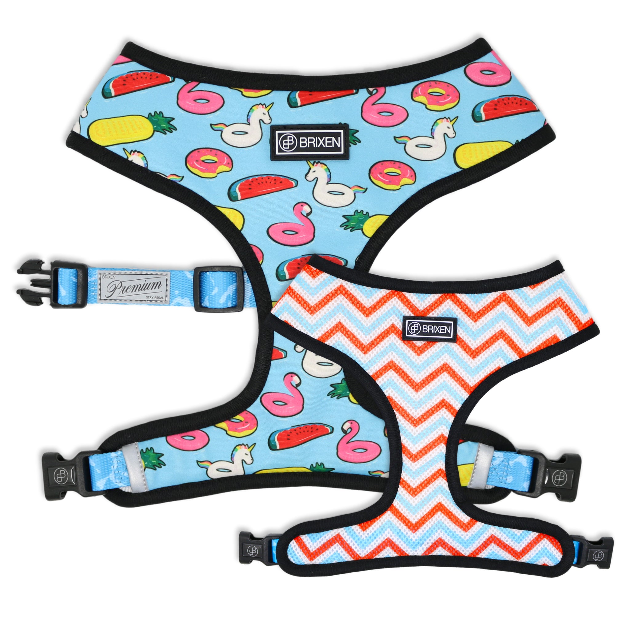 The Pool Party - Reversible Dog Harness – BRIXEN BARK